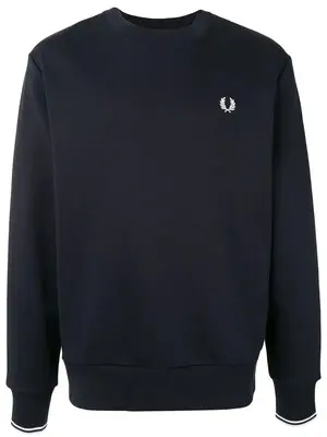 Fred Perry Crew Neck Sweatshirt - Blue