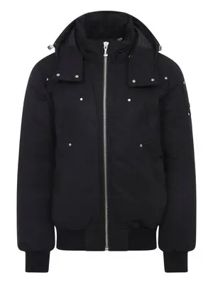 Moose Knuckles Original Ballistic Bomber - Black