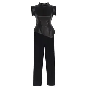 MIRIMALIST Concrete Jumpsuit - Black