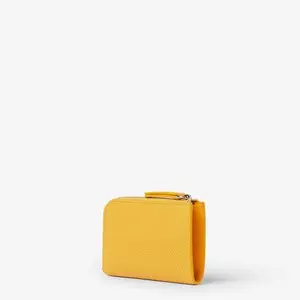 Fendi Ff Card Case Pouch - Yellow