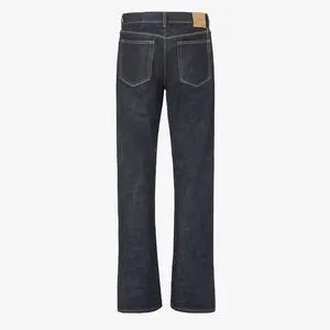 Fendi Slim-fit "5-pocket" Jeans In Regenerated Cotton Denim - Blue