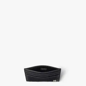 Fendi Ff Card Holder - Black