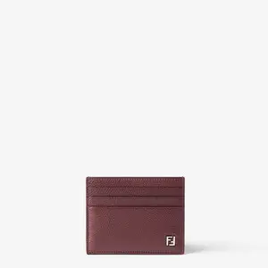 Fendi Ff Card Holder - Red
