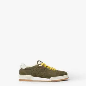 Fendi Match Trainers - Green