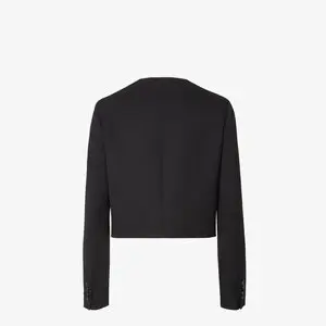 Fendi Grain De Poudre Wool Jacket