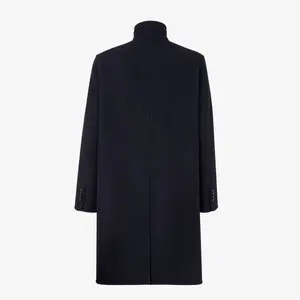 Fendi Equestrian Wool Coat - Blue