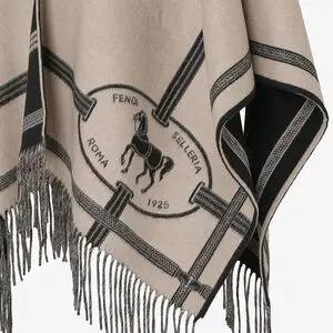 Fendi Selleria Poncho