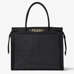 Fendi Large Magic Shopper Bag - Black