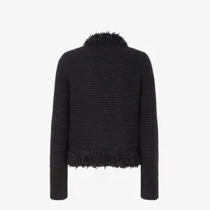 Fendi Mohair Wool Blend Jacket