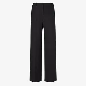 Fendi Tailored Straight-leg Trousers - Black