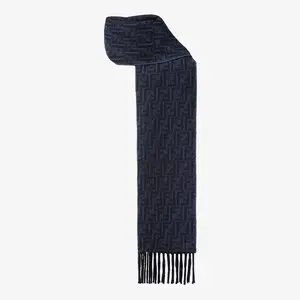 Fendi Ff Scarf - Blue