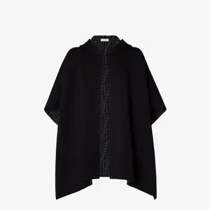 Fendi Poncho - Black
