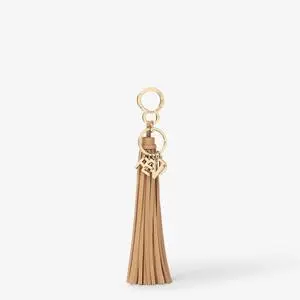Fendi Letters Charm - Beige