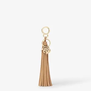Fendi Letters Charm - Beige