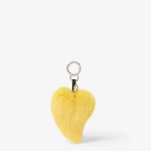 Fendi Fendi Heartbeat Charm Yellow