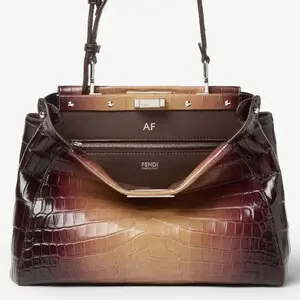 Fendi Small My Peekaboo Bag - Brown