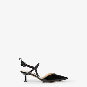 Fendi Very Colibrì Slingbacks In Calfskin - Black