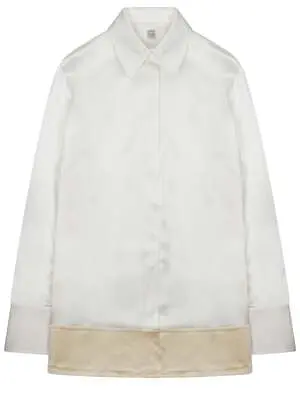 TOTEME Camicia In Viscosa - White
