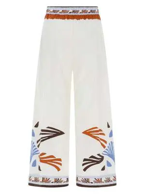 Herno Pantalone Summer Print