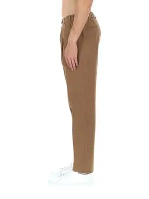 Herno Pantalone Sartoriale In Lino