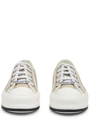 Dior Sneaker Con Motivo Logo - Gold