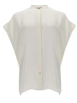 Herno Blusa Con Bottoni - White