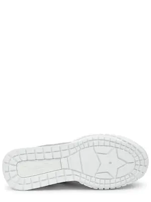Dior Leather Logo Sneakers - Silver