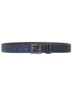Fendi Reversible Squared Belt - Blue