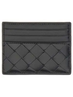 Bottega Veneta Woven Leather Card Case