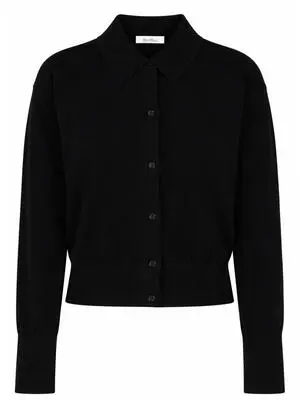 Max Mara Wool Cardigan - Black