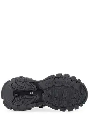 Balenciaga Track Trail Lace Up Sneakers - Black