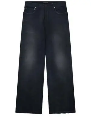 Balenciaga Jeans With Knee Bend - Blue