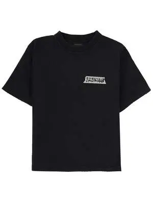 Balenciaga T-shirt With Logo - Black