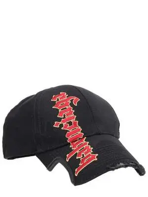 Balenciaga No Closure Gothic Placement Hat