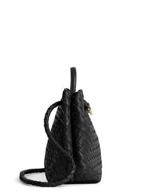 Bottega Veneta Let's Go Medium Bag - Black