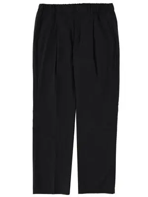Herno Wool Blend Tailored Pants - Black