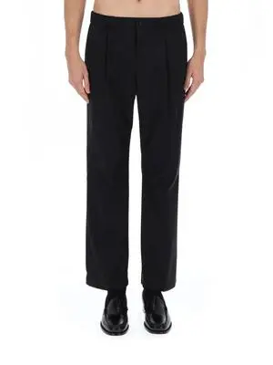 Herno Wool Blend Tailored Pants