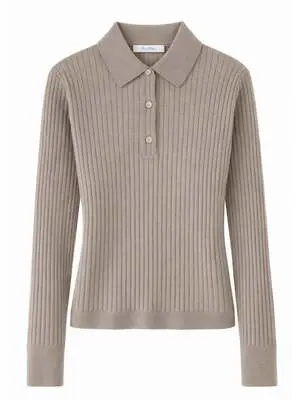 Max Mara Cashmere Polo Shirt - Multicolor