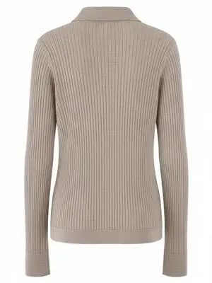 Max Mara Cashmere Blend Polo Shirt - Multicolor