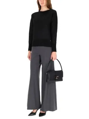 Herno Sequin Effect Knit Pullover - Black