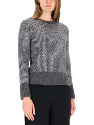 Herno Metallic Effect Sequin Jersey