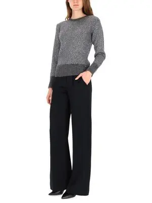 Herno Metallic Effect Sequin Jersey - Gray