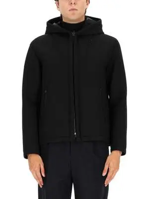 Herno Three-layer Water-repellent Jacket - Black