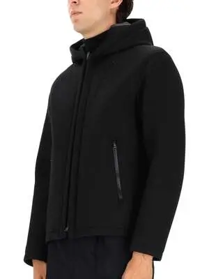 Herno Three-layer Water-repellent Hooded Jacket