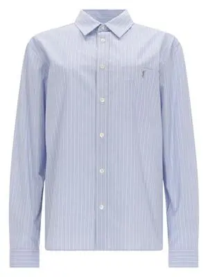 Saint Laurent Cassandre Striped Shirt - Multicolor