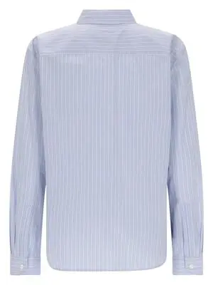Saint Laurent Cassandre Striped Shirt - Multicolor