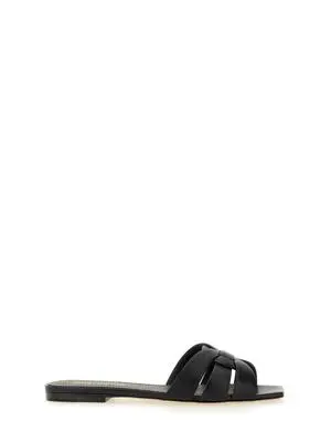 Saint Laurent Tribute Mule - Black