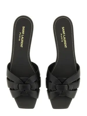 Saint Laurent Tribute Mule - Black