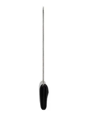 Saint Laurent Cassandre Chain Pouch - Black