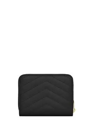 Saint Laurent Cassandre Matelassé Leather Wallet